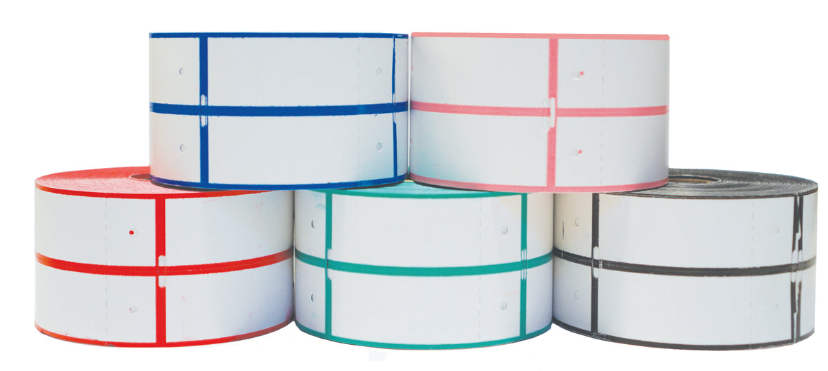 2 Across Coloured Direct Thermal Tags – Amos & Simpson